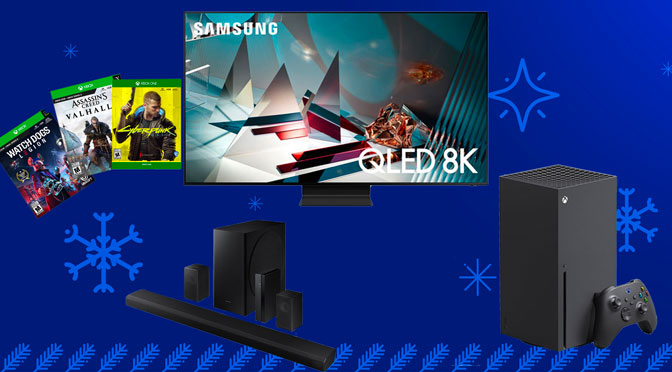 Concours TV Samsung QLED 8K + une Xbox Series X - Concours du Jour