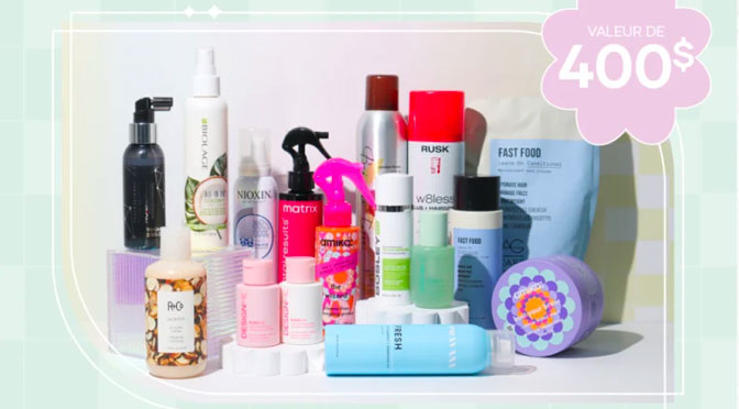 Terminé: Concours Beauté Star – Un panier cadeau de 400$