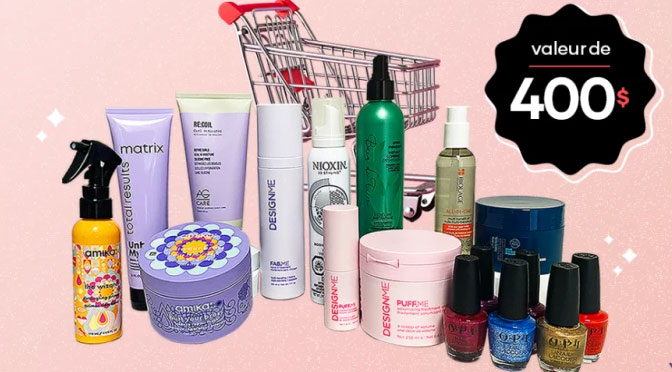 Terminé: Concours Beauté Star – Un panier cadeau de 400$