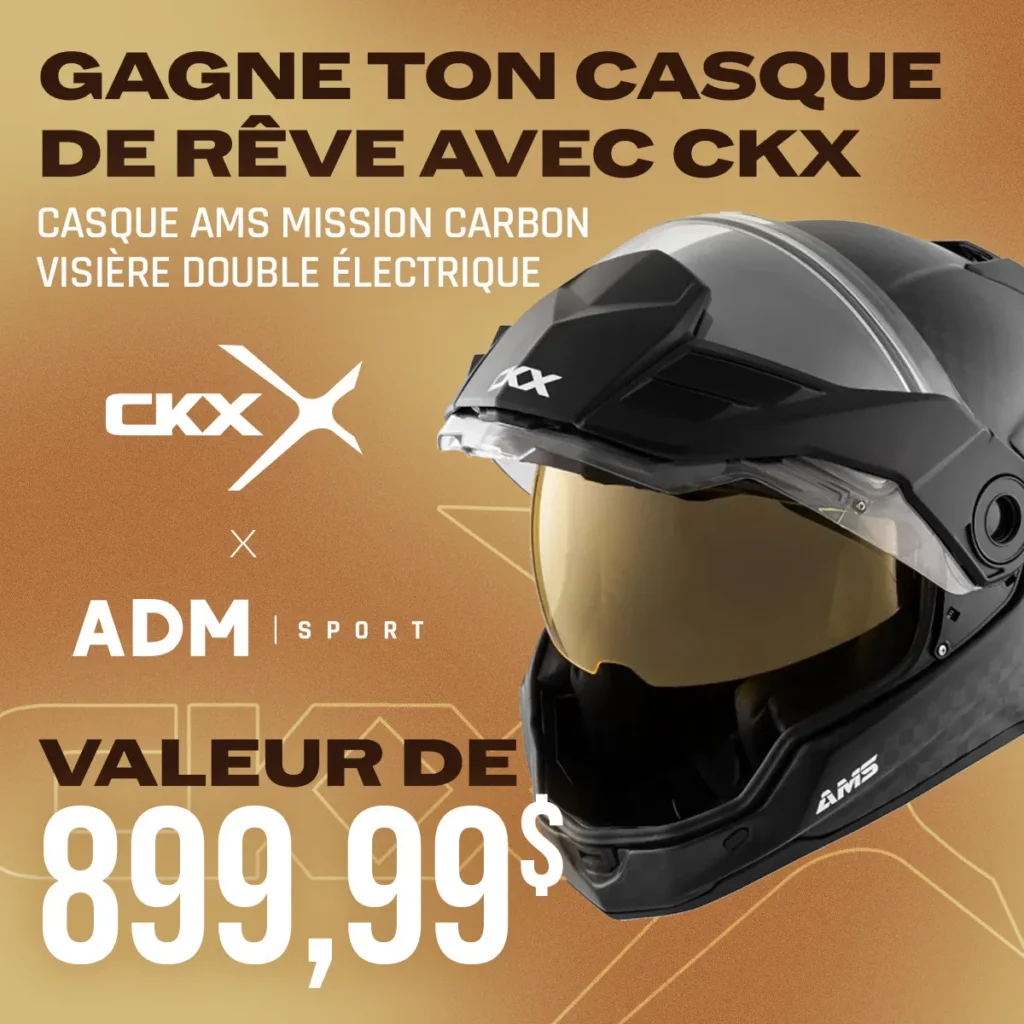 Terminé: Gagnez le casque AMS Mission Carbon de 899,99$ avec ADM Sport ...